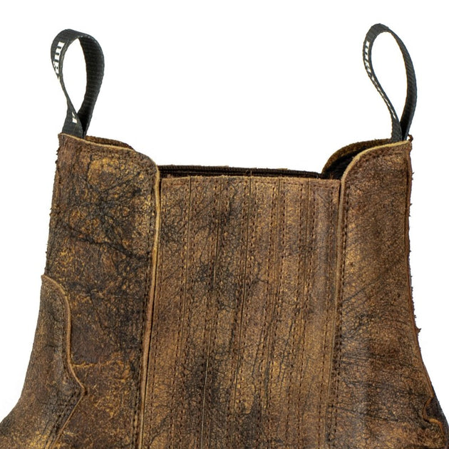 Botins Cowboy Country e Western de Homem 1931 Castanho e Preto